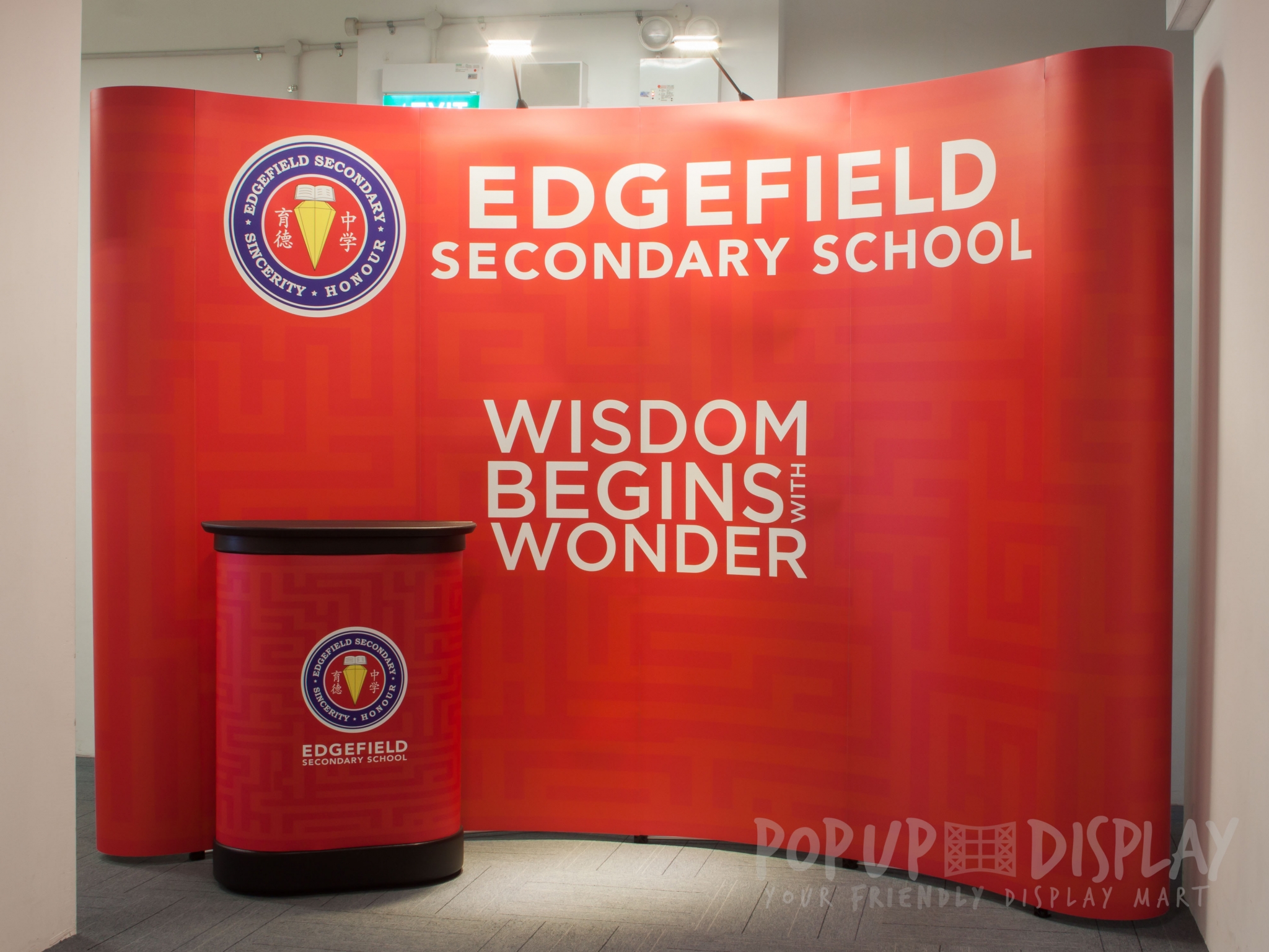Pop Up Display (Singapore)™ | Pop Up Stand | Portable Spider Backdrop