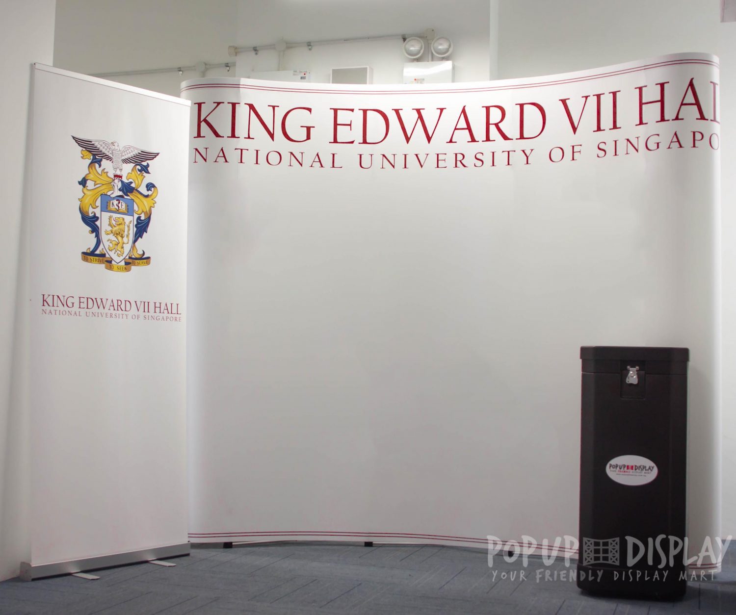 Pop Up Display (Singapore)™ | Pop Up Stand | Portable Spider Backdrop